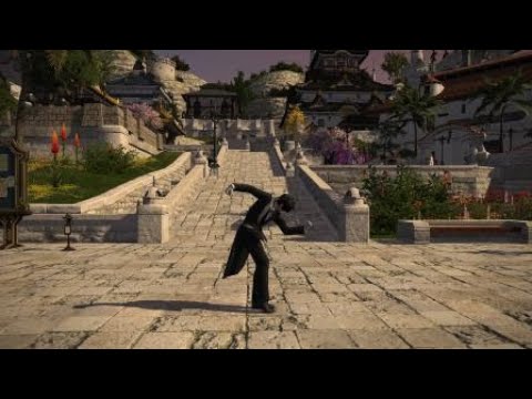 FINAL FANTASY XIV Manderville Mambo Emote - YouTube