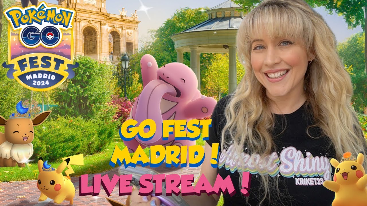 POKÉMON GO FEST MADRID! Live Stream! - YouTube
