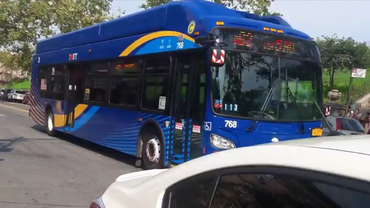 MTA New Flyer XN40 on the B63 Bus Route to Bay Ridge - YouTube