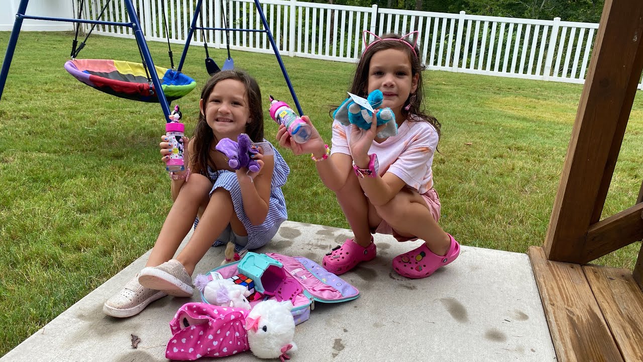 Isa and Ali playing outside - YouTube