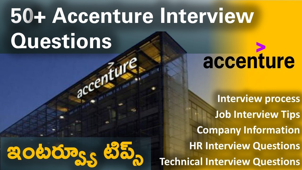 Accenture Interview Questions | Fresher Interview Questions | Technical ...