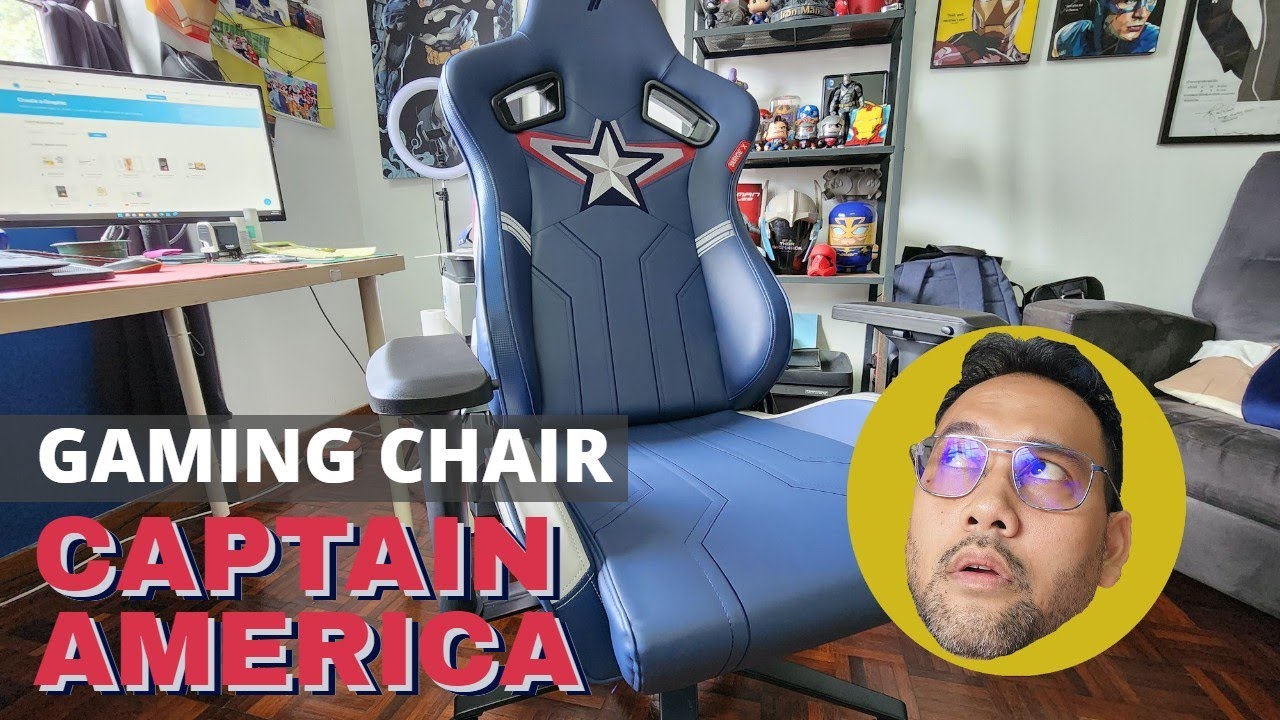 SEMBANG PRODUK | Eh ada gaming chair Captain America ke? Cool gile ...