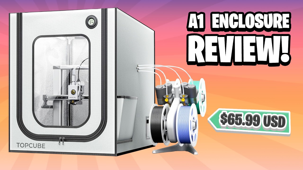 Upgrade Your Bambu Lab A1 3D Printer - A1 Enclosure Review - YouTube
