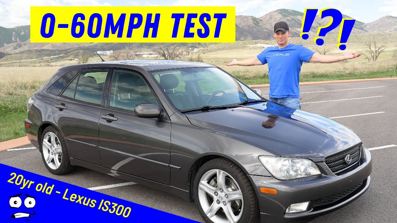 (Lexus IS300) 0-60mph Acceleration TESTS! // (2JZ-GE) Project Car - YouTube