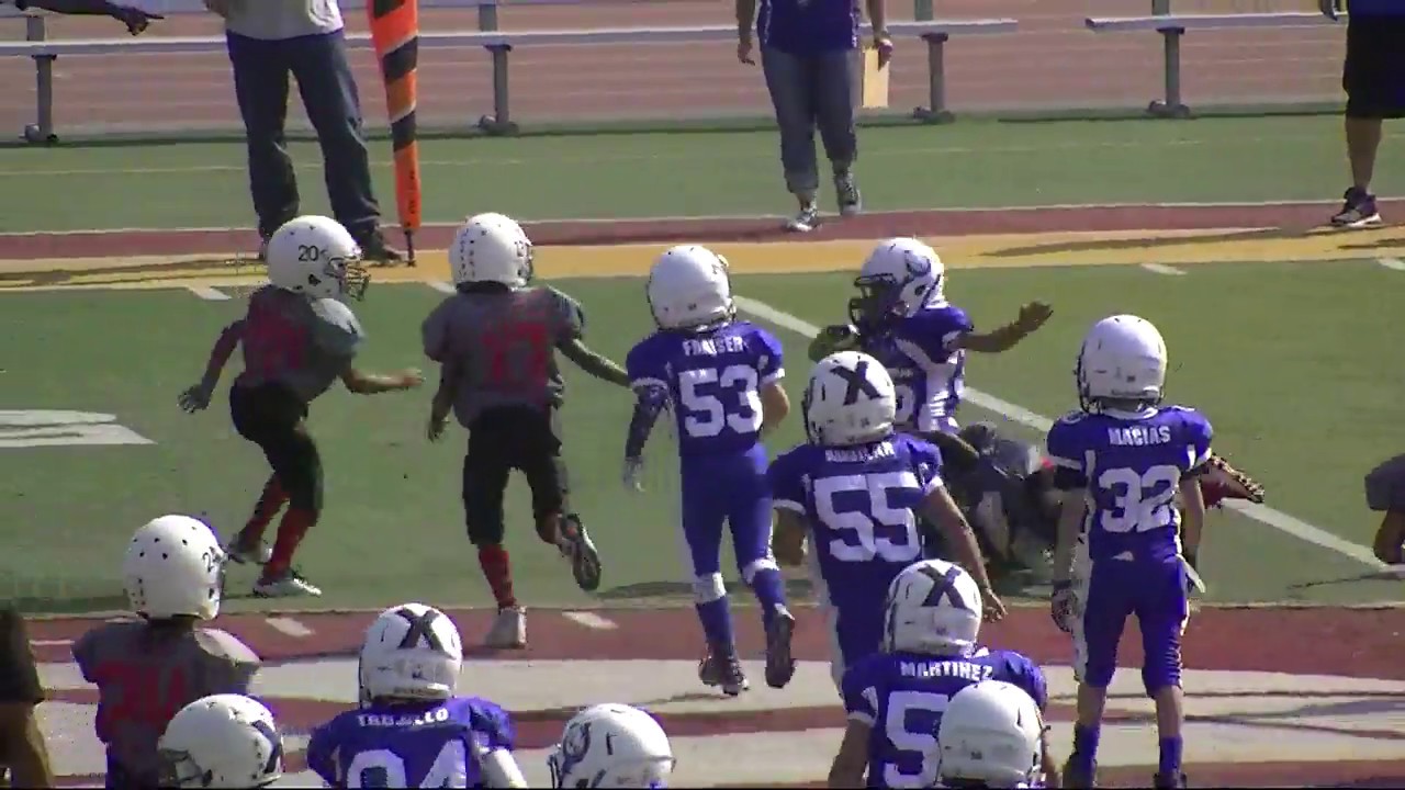 8u Stockton Razorbacks vs Lodi Colts 1st Half - YouTube