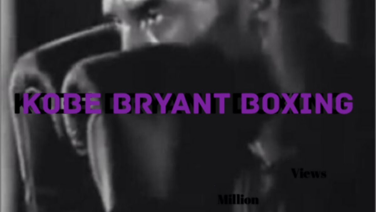Kobe Bryant Boxing 🥊😎 - YouTube