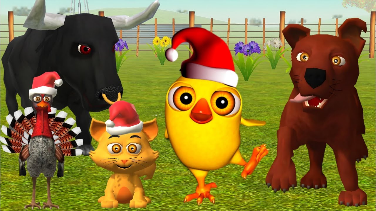 El Pollito pío pío | Los Pollitos dicen pío pío | el Toro y el Tractor ...