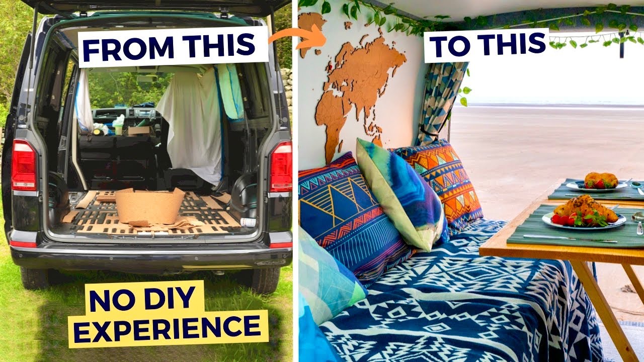 VAN BUILD from Start to Finish | 6 Months Self Conversion in 10 Minutes ...