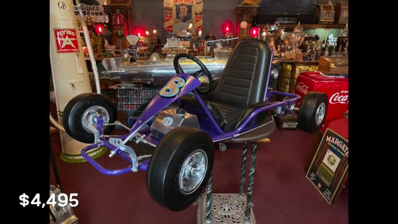 1975 SEARS "Orange Crate" Racing Go-Kart with rebuilt MAC 92 Engine ...