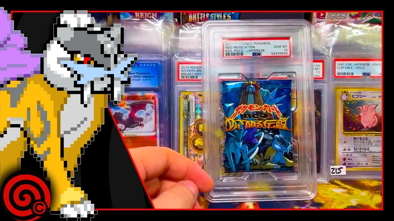 Breaking Open a Neo Revelations PSA 10 Graded Booster Pack - How to ...