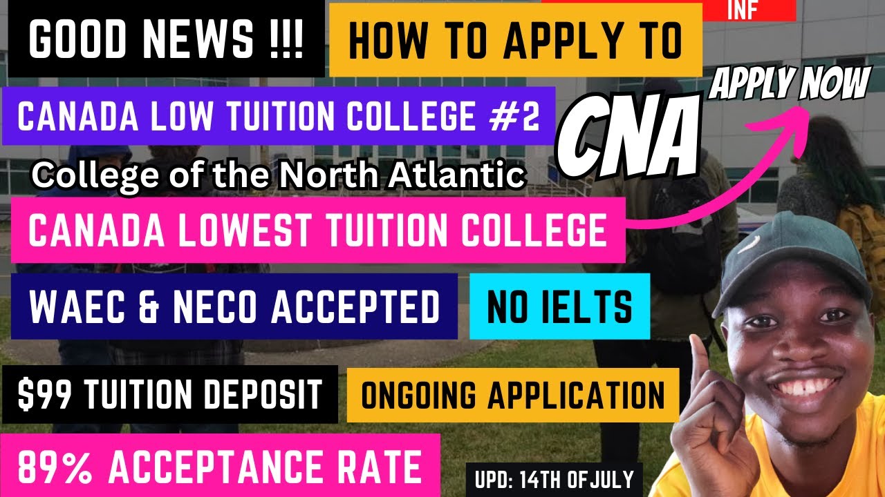 How to apply | Cheapest Canadian College | No IELTS | CNA (College of ...