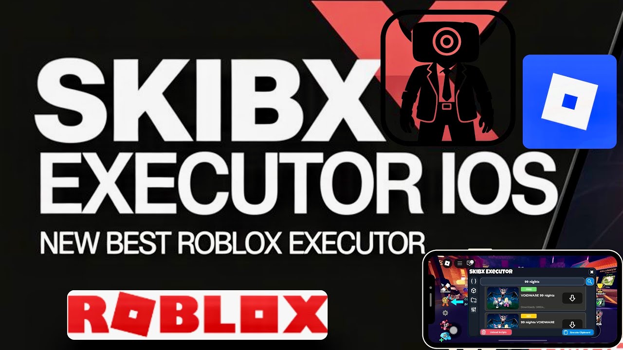 SKIBX EXECUTOR MOBILE iOS (Roblox) | No Key, Super Fast | BEST Roblox ...