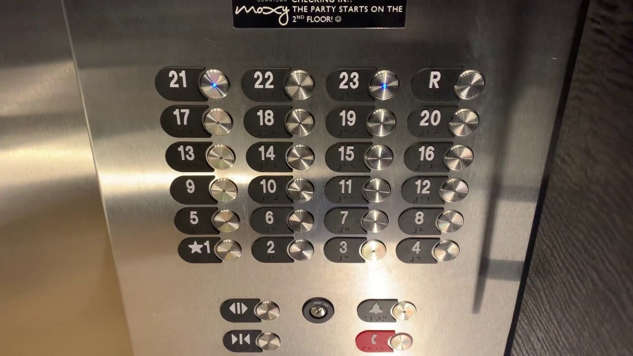 HAPPY EASTER! BRAND NEW OTIS TRACTION ELEVATORS @THE MOXY HOTEL BOSTON ...