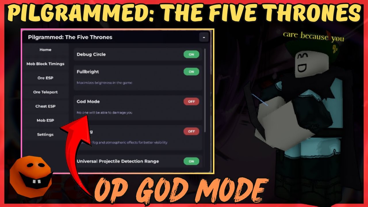 Pilgrammed: The Five Thrones Script Pastebin (2025) | OP God Mode - YouTube