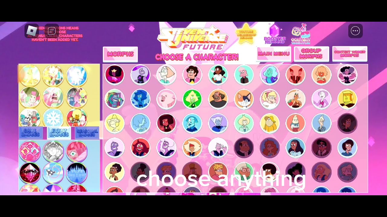 how to get inesite's trial badge in Steven universe future era 3 rp 🟥 ...