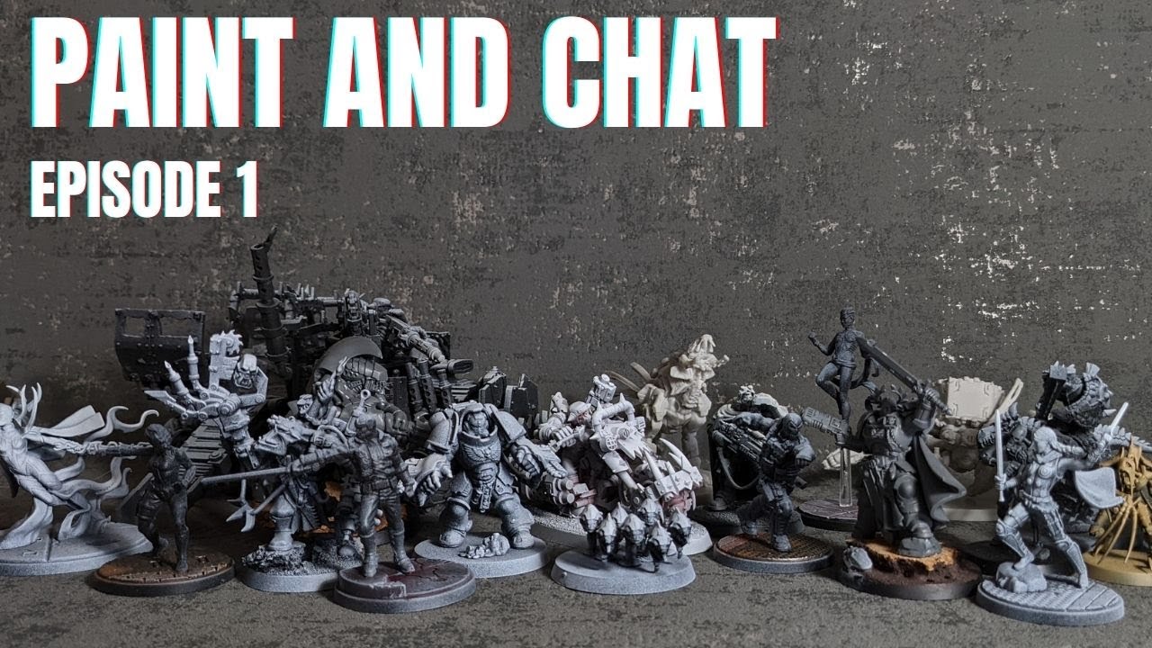 Paint and chat: episode 1 - YouTube