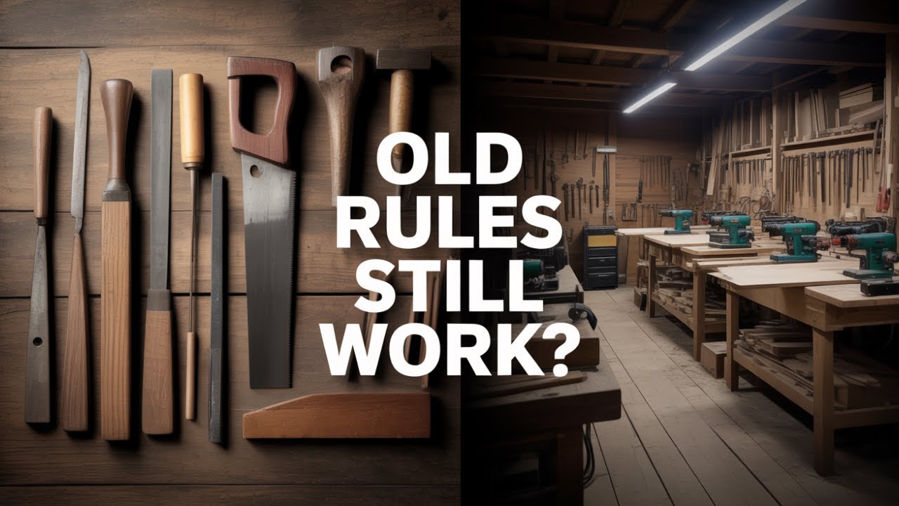 I Followed Woodworking Rules From 100 Years Ago… Here’s What Still ...