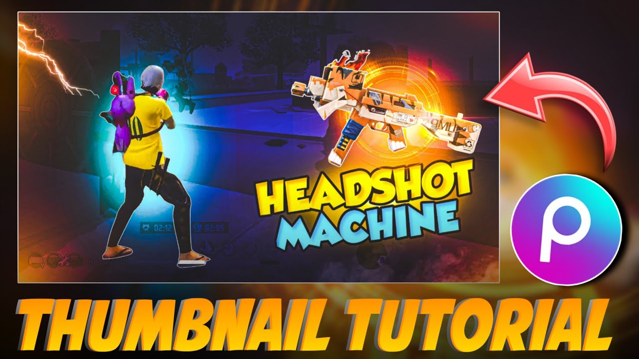 Ump God Montage Thumbnail Tutorial | Free Fire Thumbnail Kaise Banaye ...