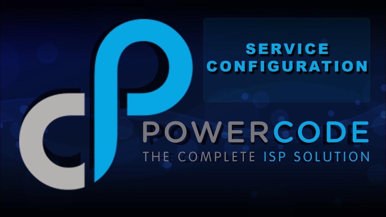 POWERCODE: Service Configuration - YouTube