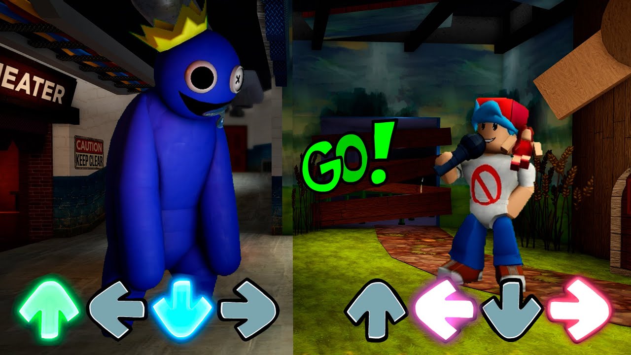 Friday Night Funkin' Vs Rainbow Friends / Friends to your end song ...