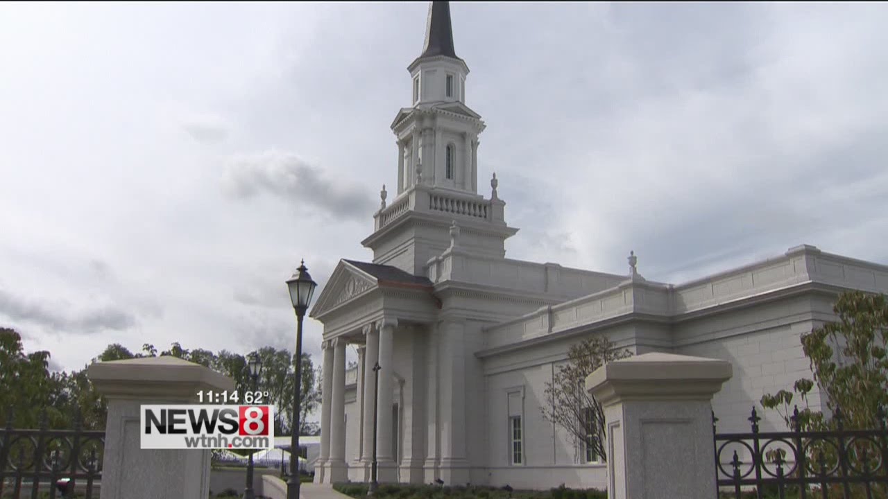 First Mormon temple in Connecticut opens - YouTube