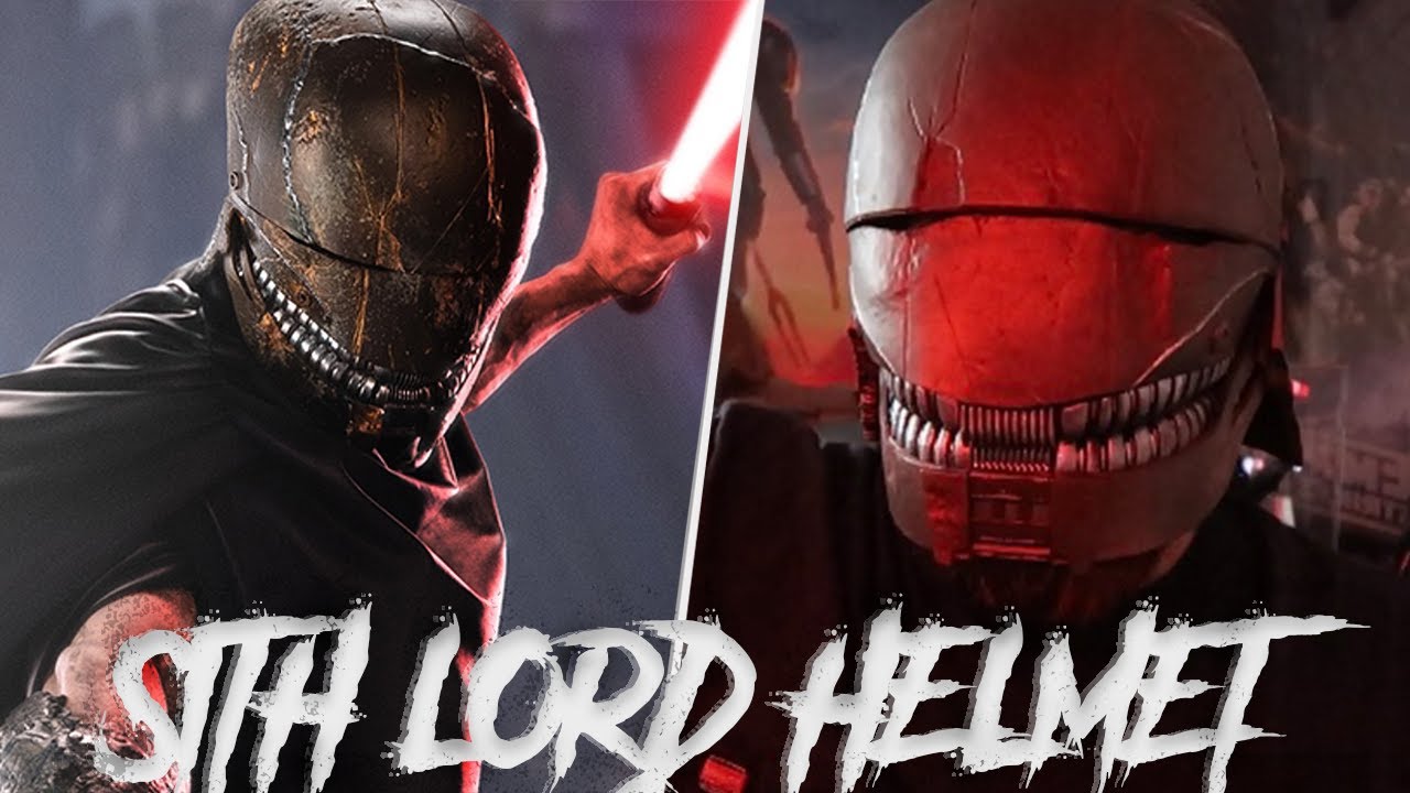 I made Qimir's "The Stranger" helmet from Star Wars "The Acolyte ...