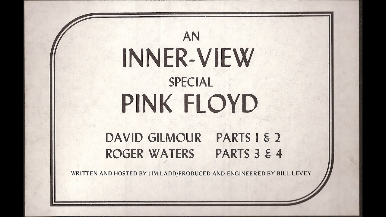 David Gilmour (for Pink Floyd) - Innerview With Jim Ladd For The Wall ...