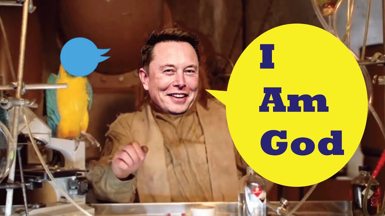 I Am God - Elon Musk vs Twitter in Bio-Dome - YouTube