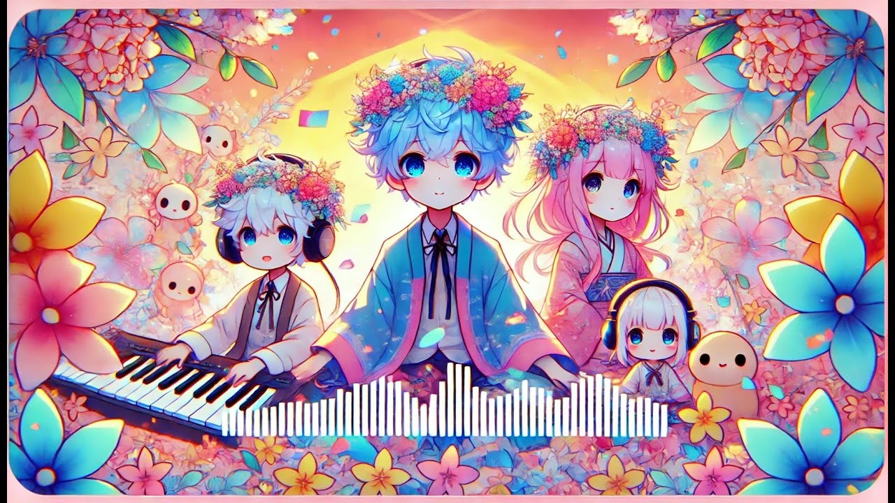【Pixel Bloom Symphony】楽しいおでかけの準備に。かわいいわくわくするBGM - YouTube