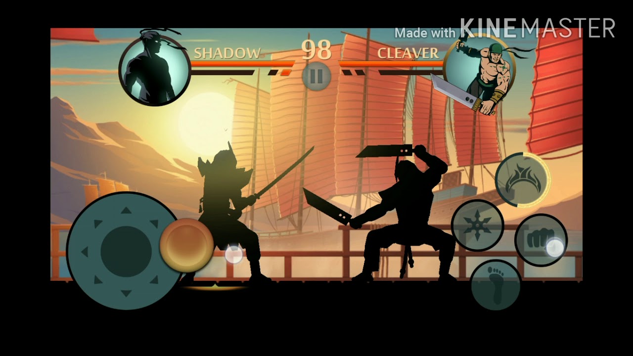 defeating cleaver!|SHADOW FIGHT 2+ SHOUT OUT! - YouTube