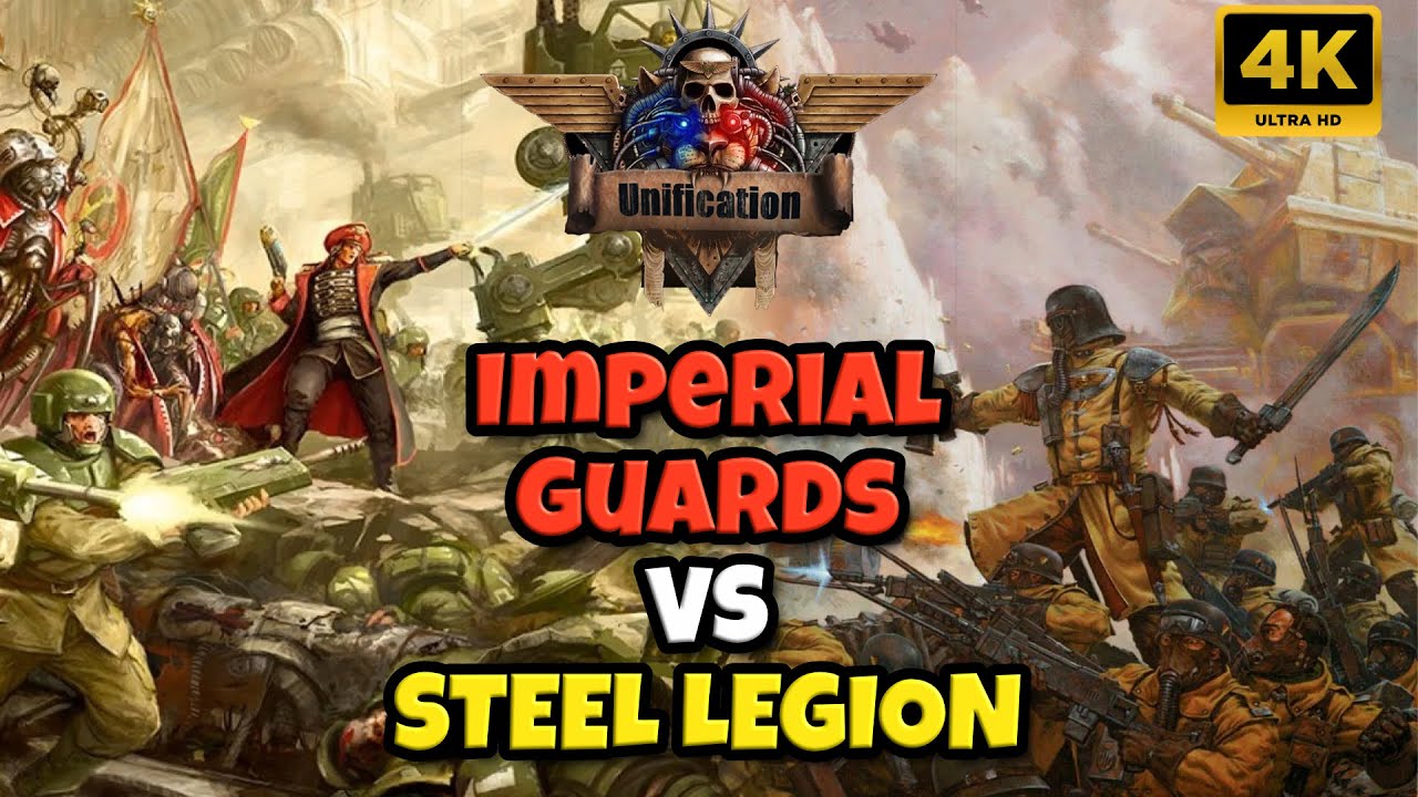 Imperial Guard vs Steel Legion – Steel Legion - Insane AI Pushes and ...