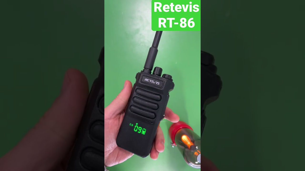 Радиостанция Retevis RT86 - YouTube