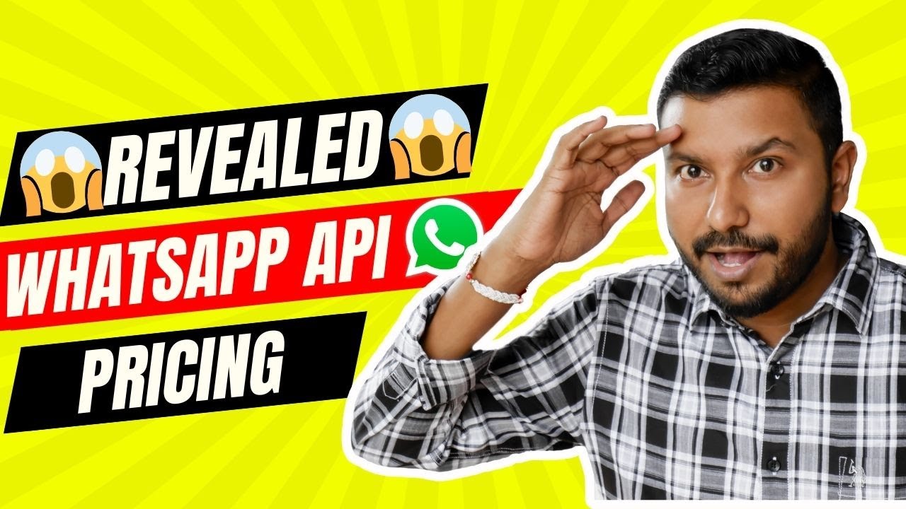 WhatsApp Business API Pricing Explained - YouTube
