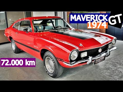 Ford Maverick GT 1974, Motor V8 302 com apenas 73.000 km - YouTube