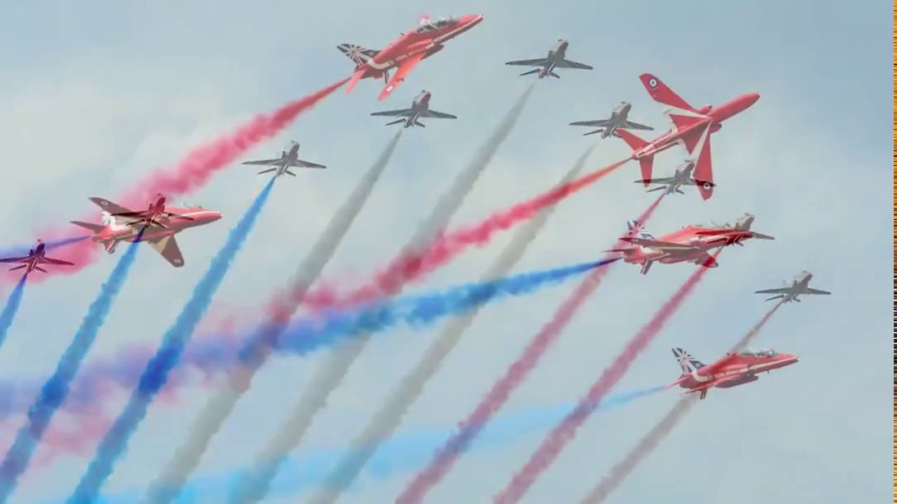 RAF Red Arrows - YouTube