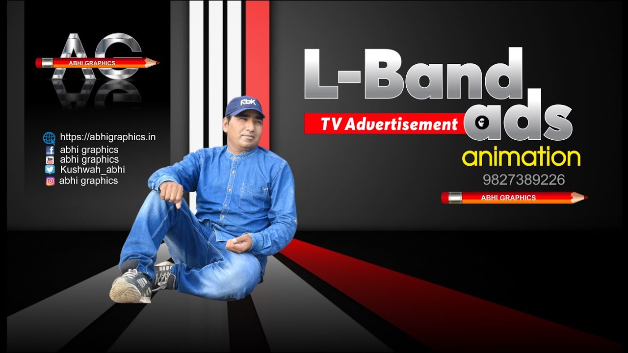 L-Band Advertisement ads | L-Band news ads green screen animation | L ...