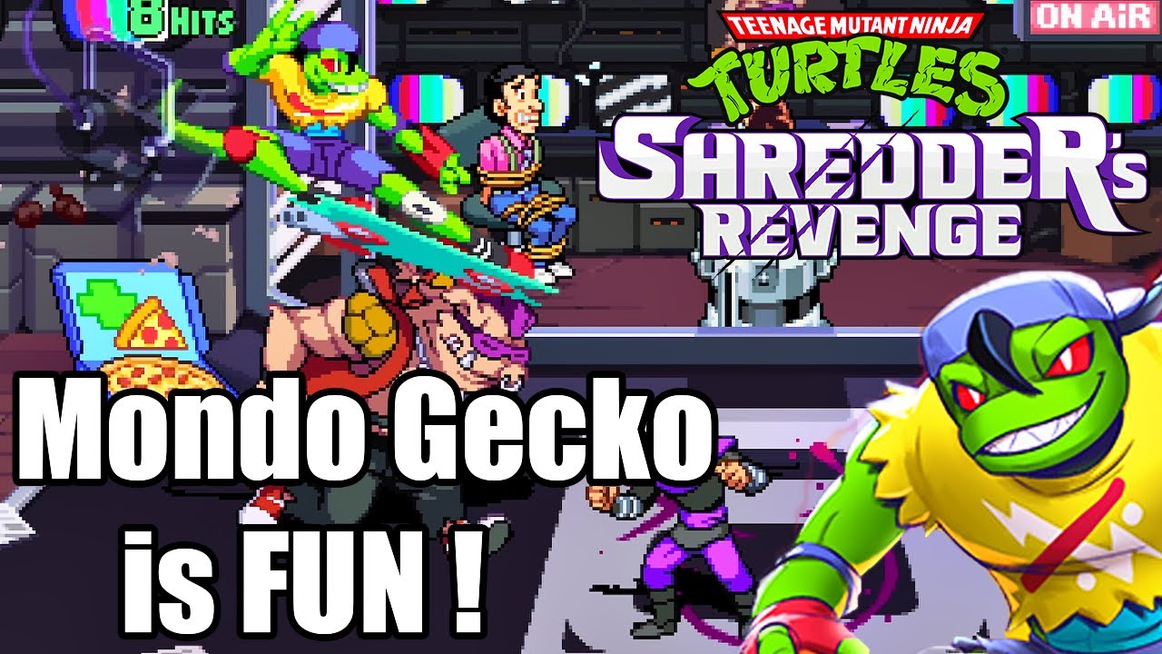 Mondo Gecko Is Awesome ! Teenage Mutant Ninja Turtles: Shredder's ...