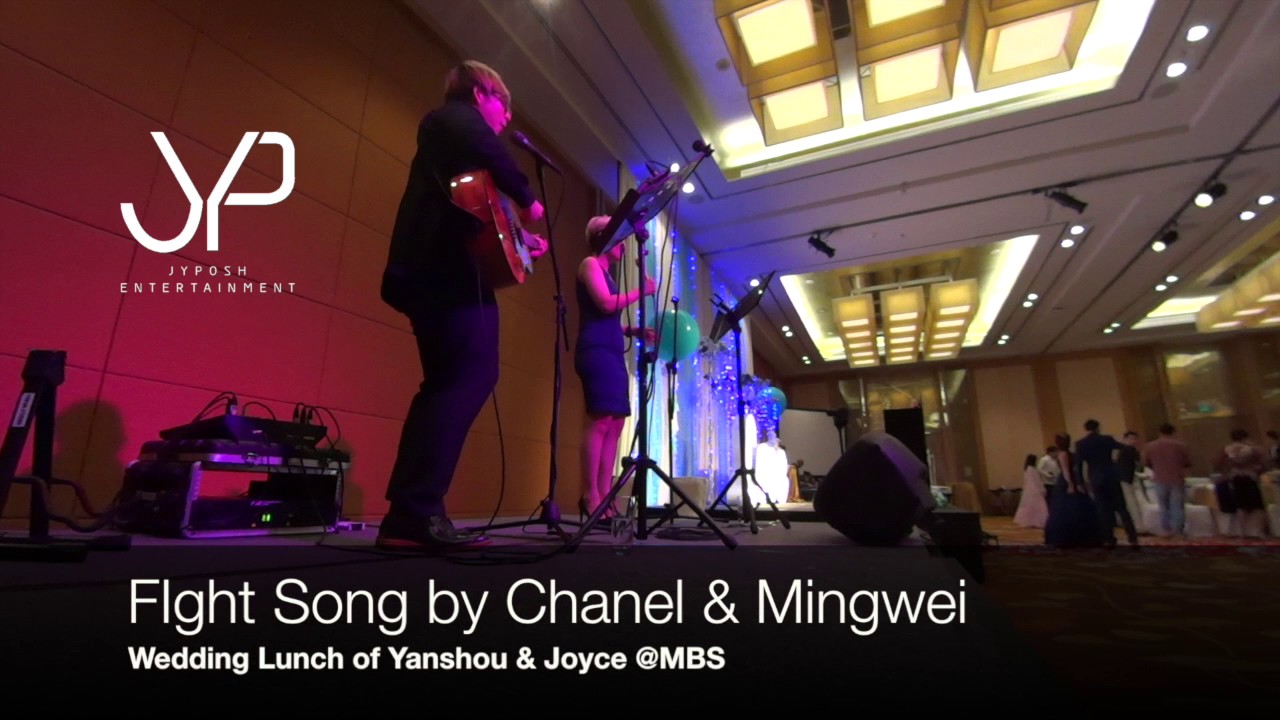 Wedding Live Music: : L.O.V.E & Fight Song by Chanel & Mingwei - YouTube
