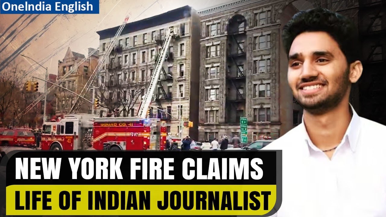 Indian Journalist Fazil Khan Loses Life in New York Due to Fire Caused ...
