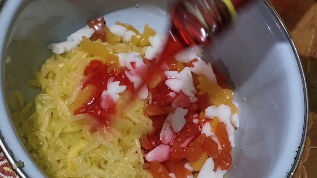 Cara Membuat Es Blewah Segar Jely Rasa Syrup Cocopandan - YouTube