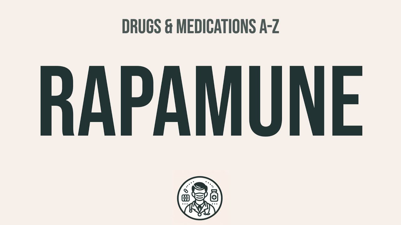 How to use Rapamune - Explain Uses,Side Effects,Interactions - YouTube