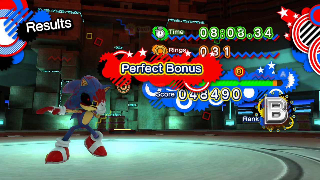 Sonic Generations - Sonic.EXE in Eggmanland - YouTube