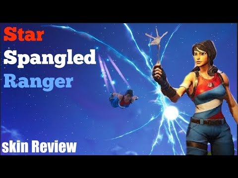 Star Spangled Ranger Skin Review | All Back Bling's | Fortnite - YouTube