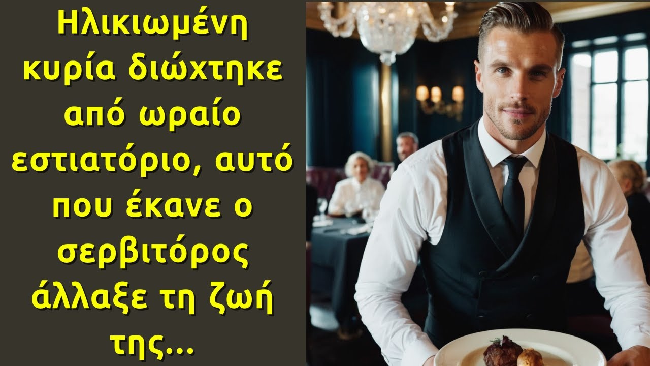 Ηλικιωμένη κυρία διώχτηκε από ωραίο εστιατόριο, αυτό που έκανε ο ...