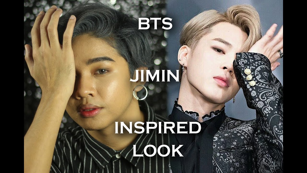 BTS JIMIN INSPIRED MAKEUP LOOK! | MARTIN RULES - YouTube