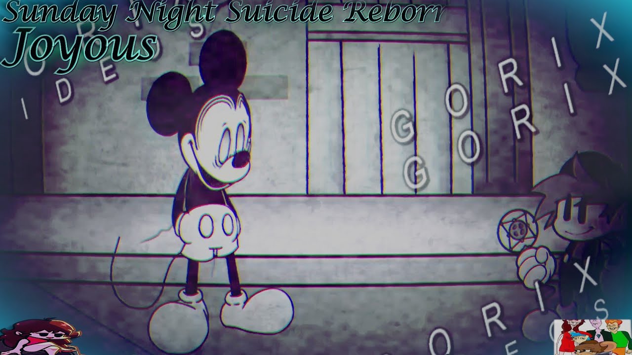 Friday Night Funkin' Sunday Night Suicide Reborn (FNF Mod) It's Mickey ...
