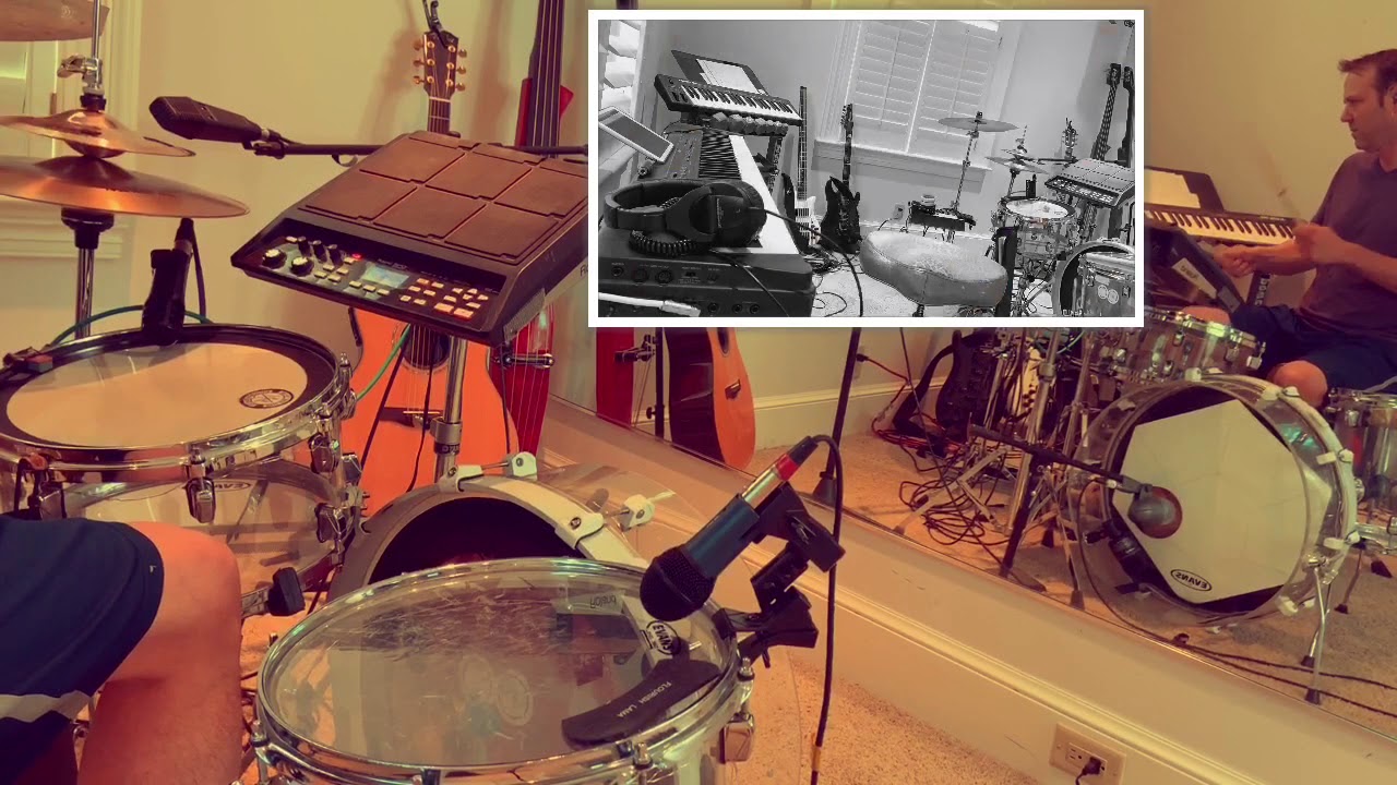 Recording my Electric acoustic Hybrid drum kit with Roland SPD-SX ...