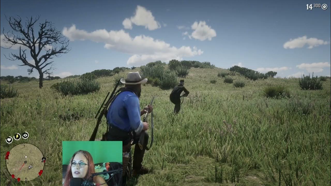 RDR2 pt 9 Hawk talon trinket, legendry bison, train robbing, sheep rustling - YouTube