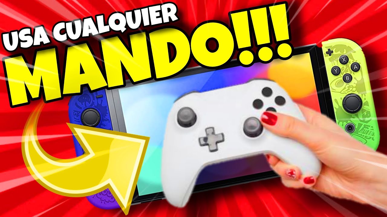 🔥🎮ASI PUEDES usar CUALQUIER CONTROL en NINTENDO SWITCH!!!🎮🔥 - YouTube
