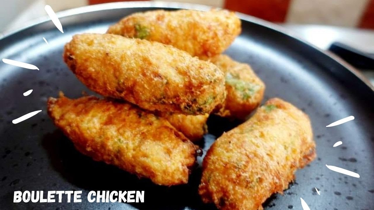 BOULETTE CHICKEN/BOULETTE POULE/RAMADHAN RECIPE/SNACKS/MAURICIENNE ...